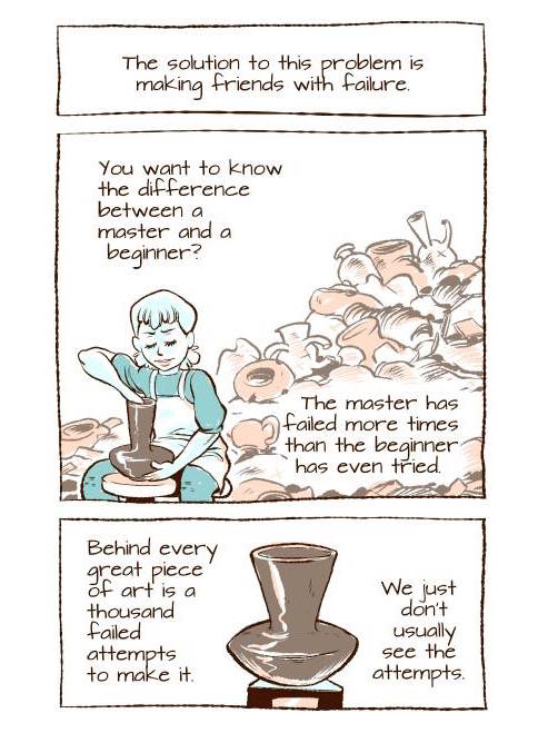 An Insightful Comic Encouraging Artists to Embrace Failure as a ...
