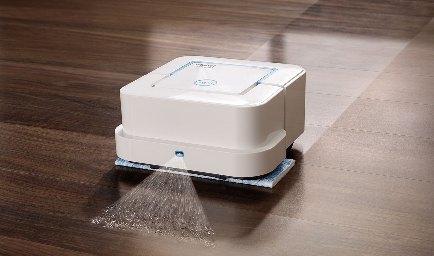 The iRobot Braava Jet Mopping Robot