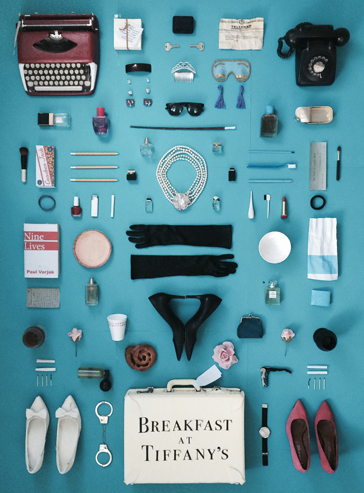 Movie Posters Featuring Stunning Flat Lay Photos of Recreated Objects ...