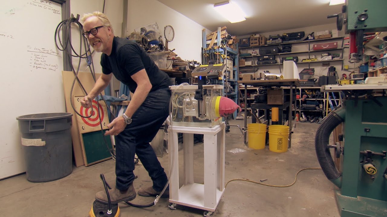 Adam Savage of MythBusters Builds an Elaborate Fart Machine