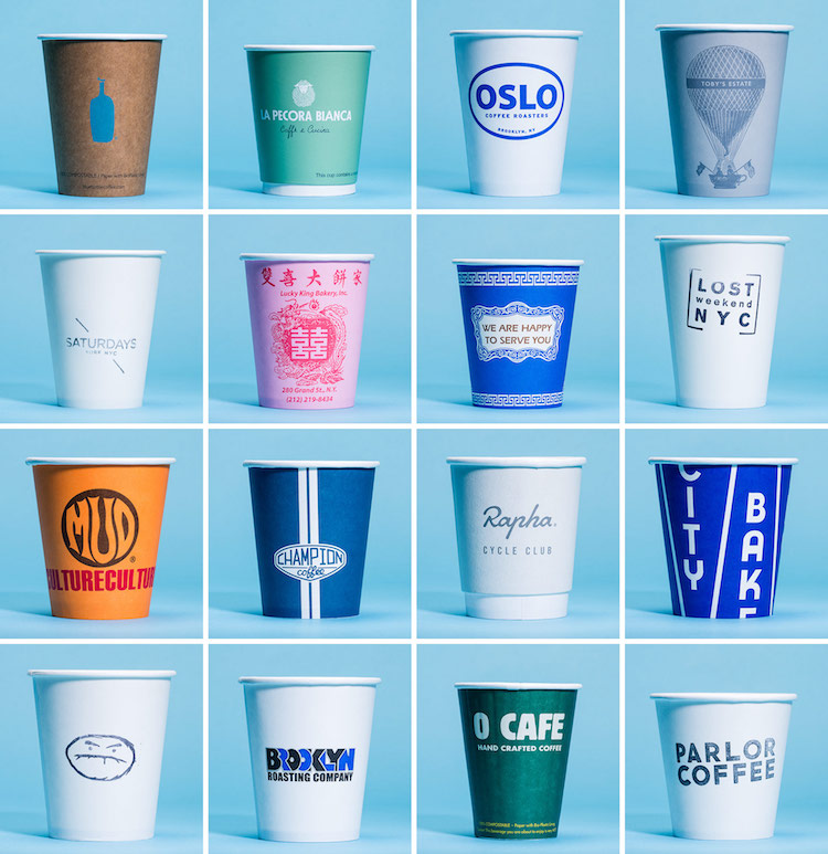 New York City Disposable Coffee Cup Designs