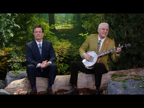 Steve Martin and Stephen Colbert Sing a Song About Friendship on The ...