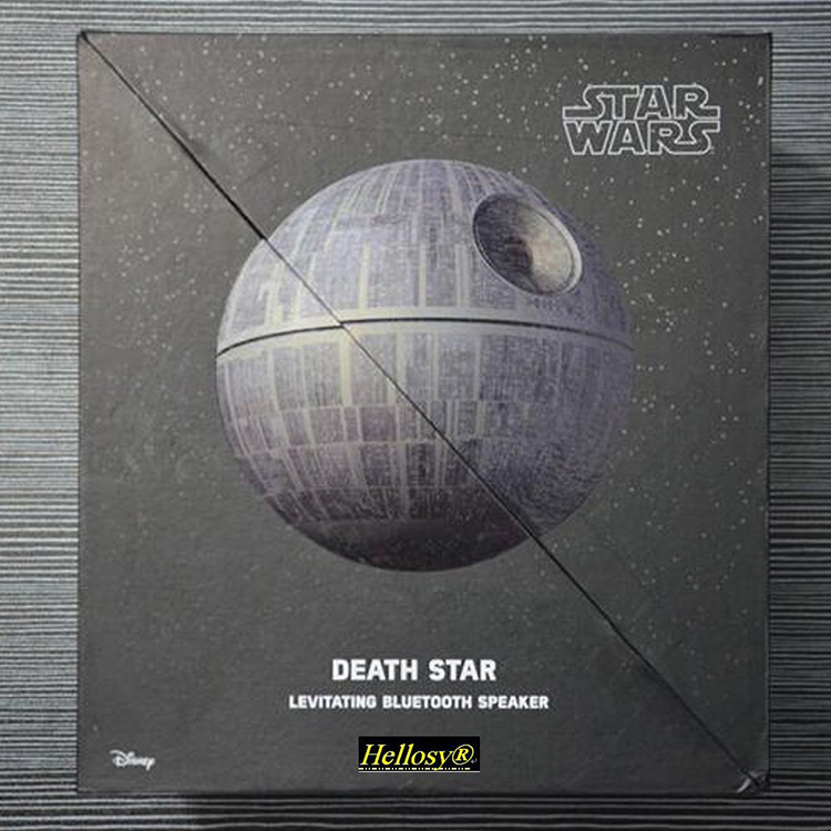 A Levitating Death Star Bluetooth Speaker