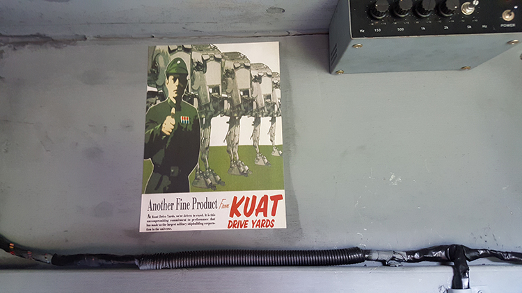 Star Wars Fan Builds an Incredible Life-Size AT-ST Walker From Timber ...