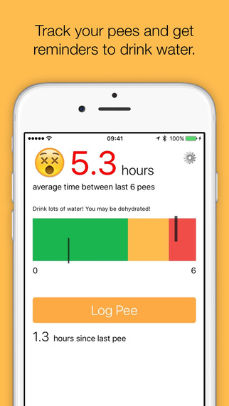 Pee & See, A Pee Logging App That Reminds Users to Drink Water To Stay ...