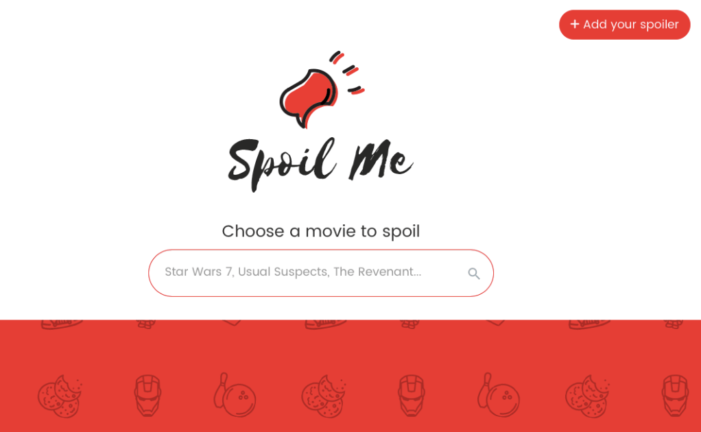 Spoil Me, An Online Database of Movie Spoilers