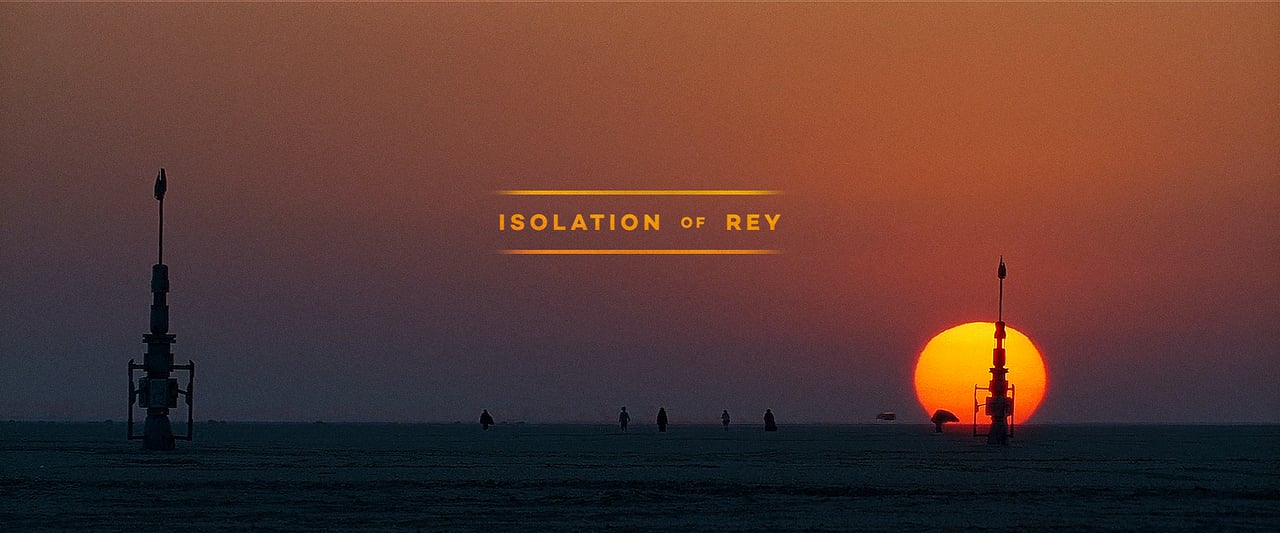 The Visual Elements and Framing Used to Show Rey's Isolation in Star ...