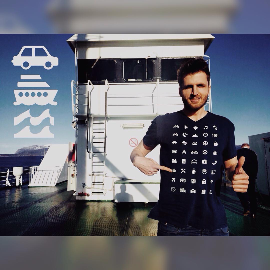 Iconspeak, Clever T-Shirts Featuring Universally Recognized Symbols for ...