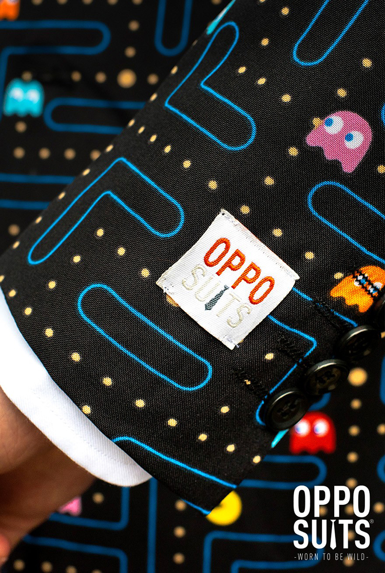 A Wonderful Pac-Man Suit With Matching Tie