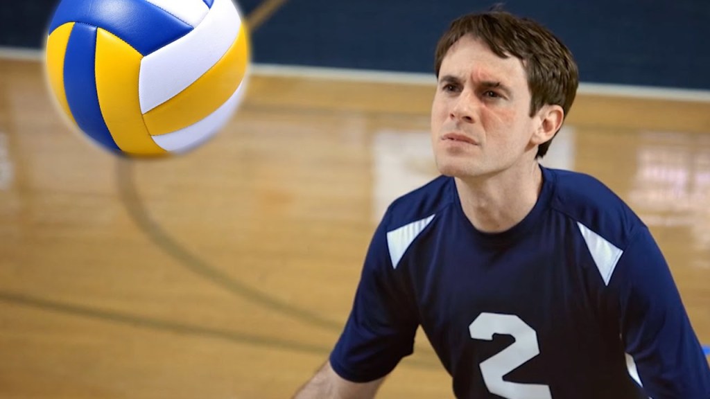 Scott Sterling Uses His Face to Make Amazing Volleyball Blocks in a ...
