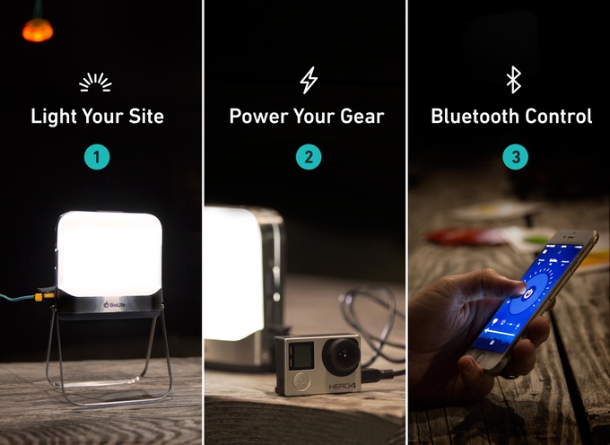 The BioLite BaseLantern, A BlueTooth Smart Lantern That Can Provide ...
