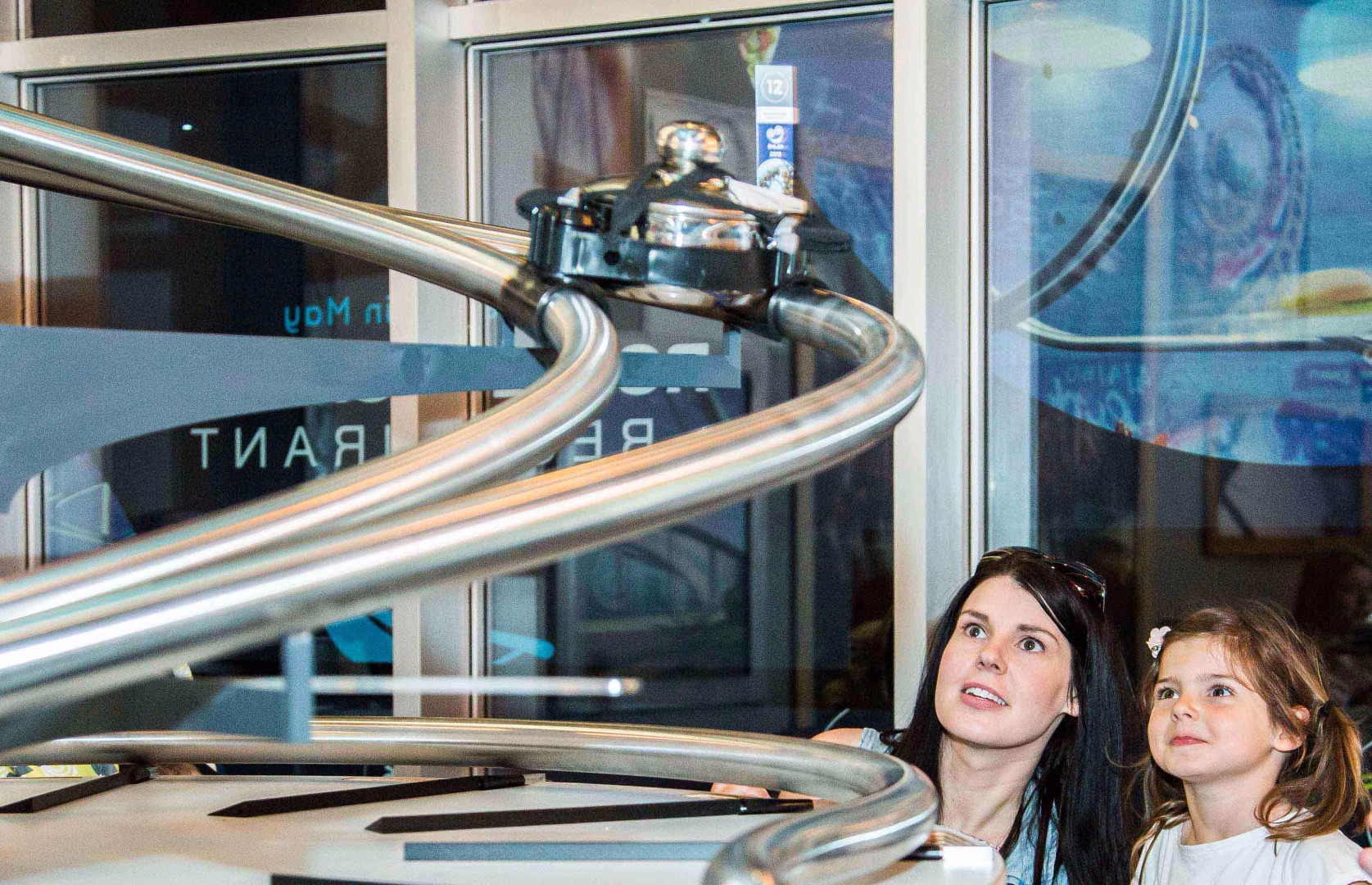 A Unique Restaurant Where Orders Arrive Directly to the Table Via a ...