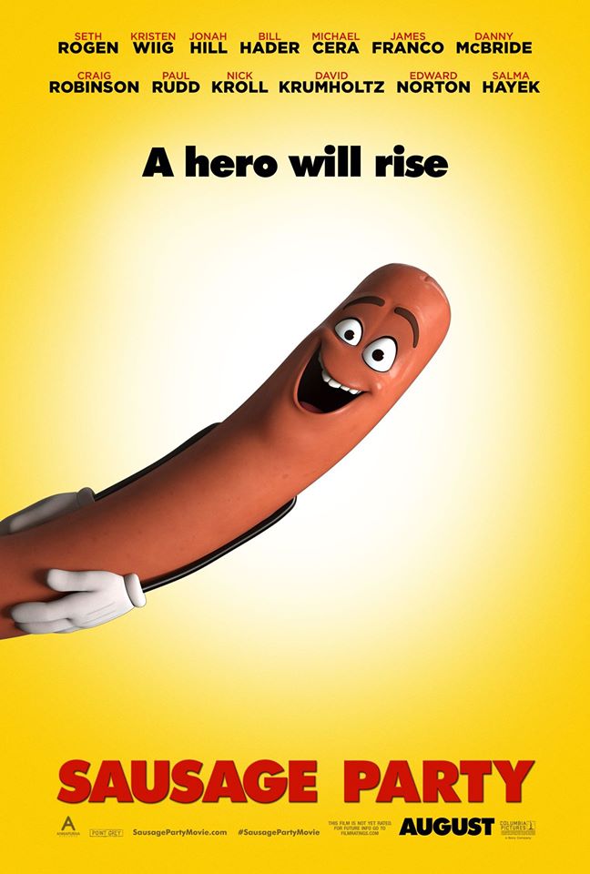 Seth Rogen's Sausage Party Cleans up in a New Green Band Trailer