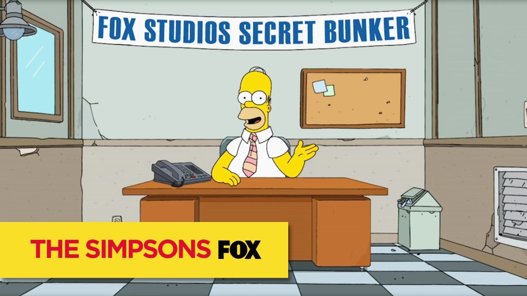 Homer Answers Viewer Questions Live on 'The Simpsons'