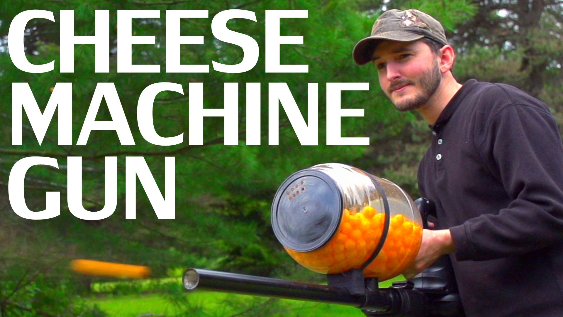 How to Make a Cheese Ball Machine Gun