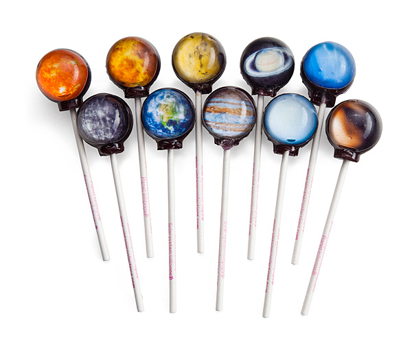 Planetary Hard Candy Lollipop Set