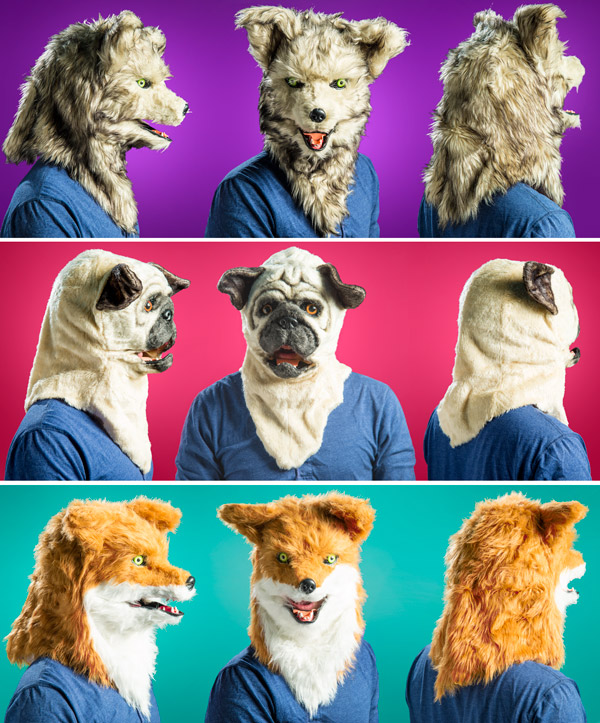 Lifelike Animal Masks With Mouths That Move When You Talk
