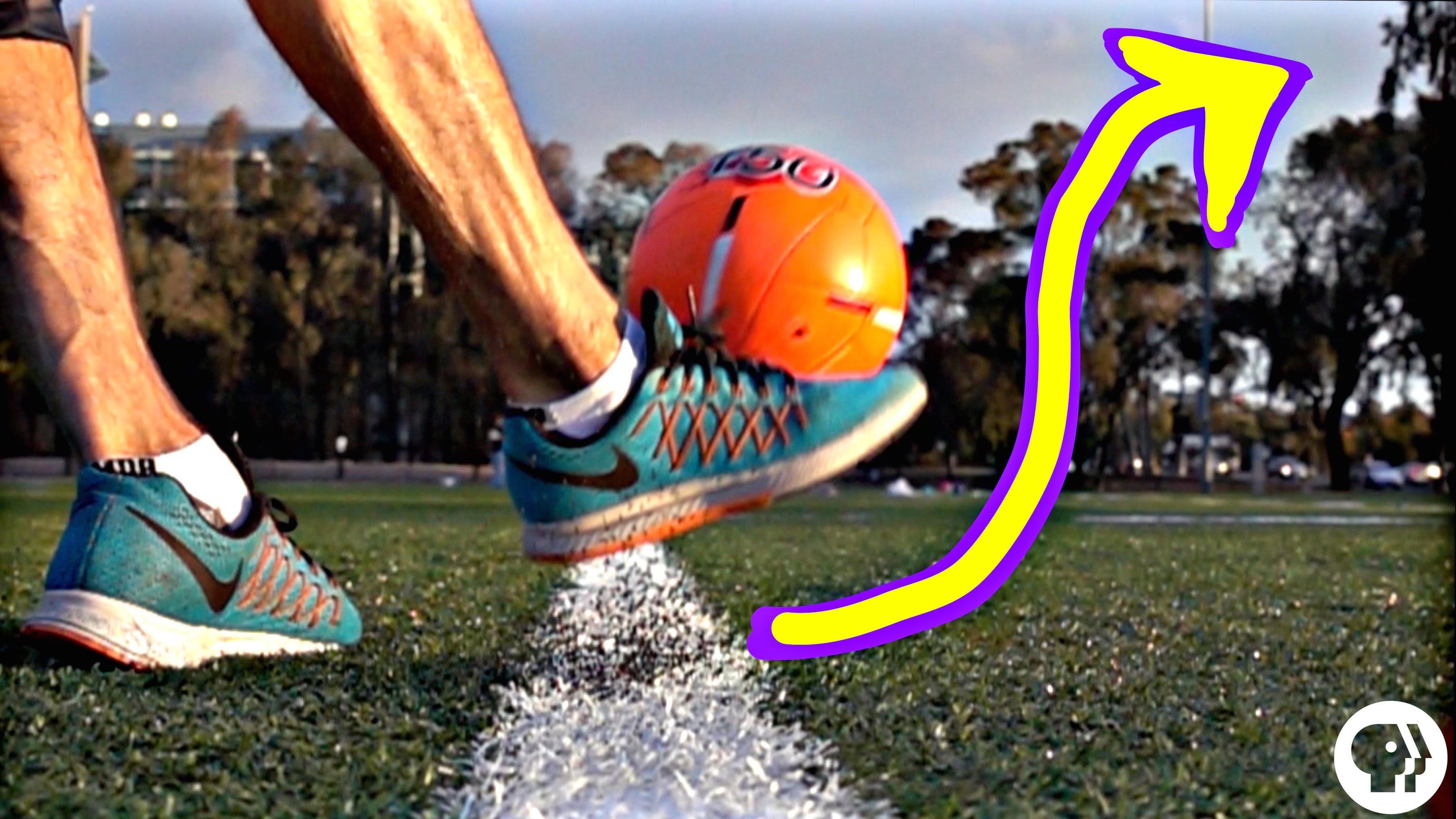 A Demonstration of How to Curve a Ball Backwards Using Science