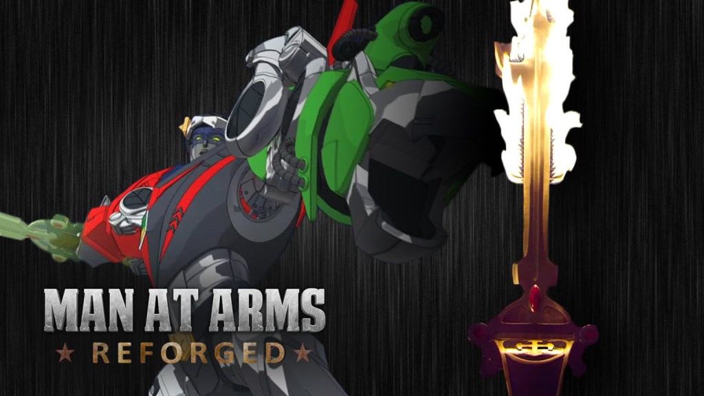 Man at Arms: Reforged Builds a Real-Life Version of Voltron Blazing Sword