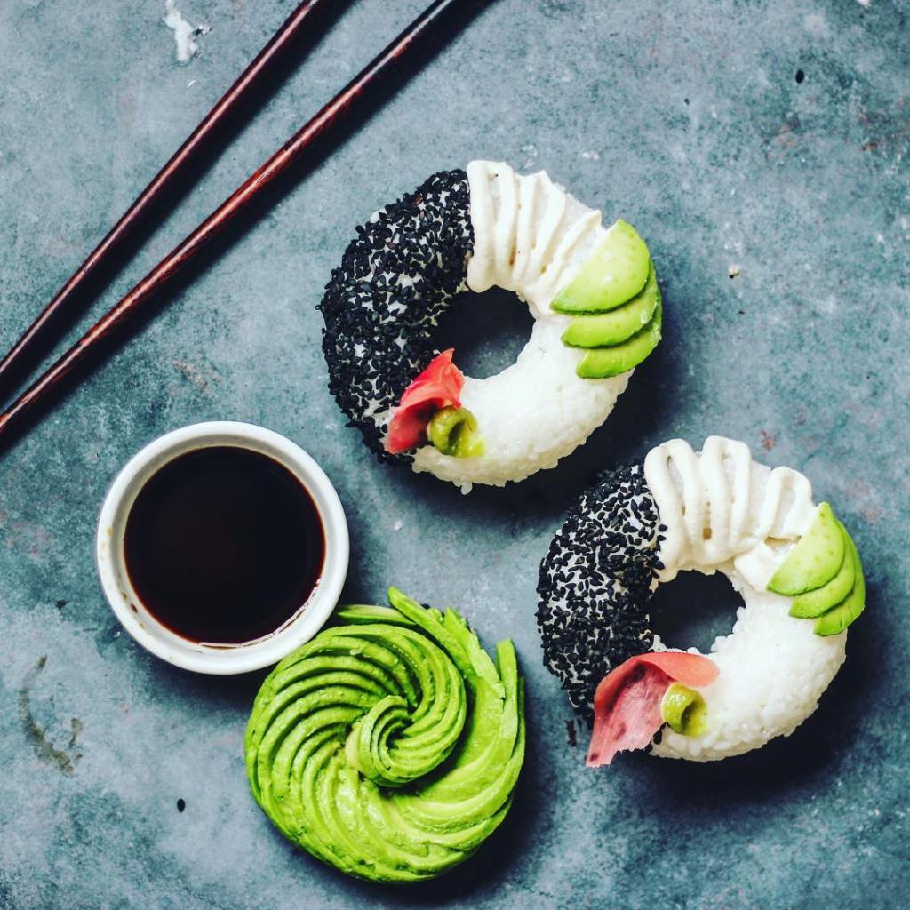 Vegan Rice Donuts That Are Cleverly Styled to Look Like Pieces of a ...