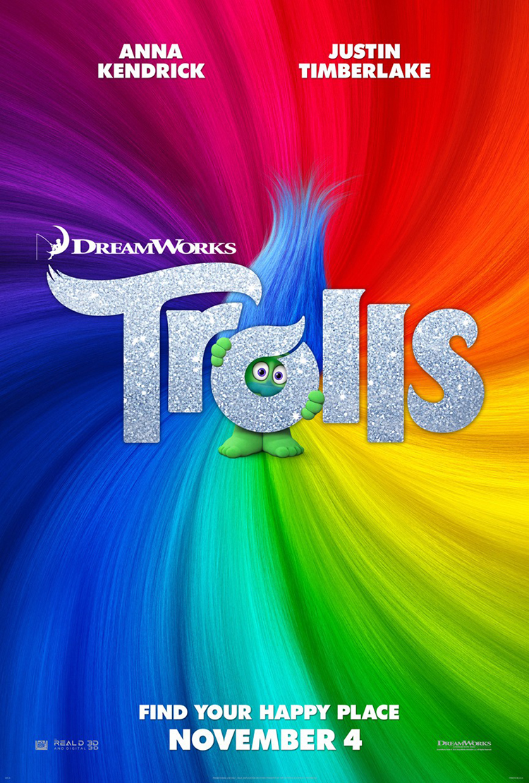 The Colorful Trolls Dance and Are Kidnapped by Evil Bergen in the First ...