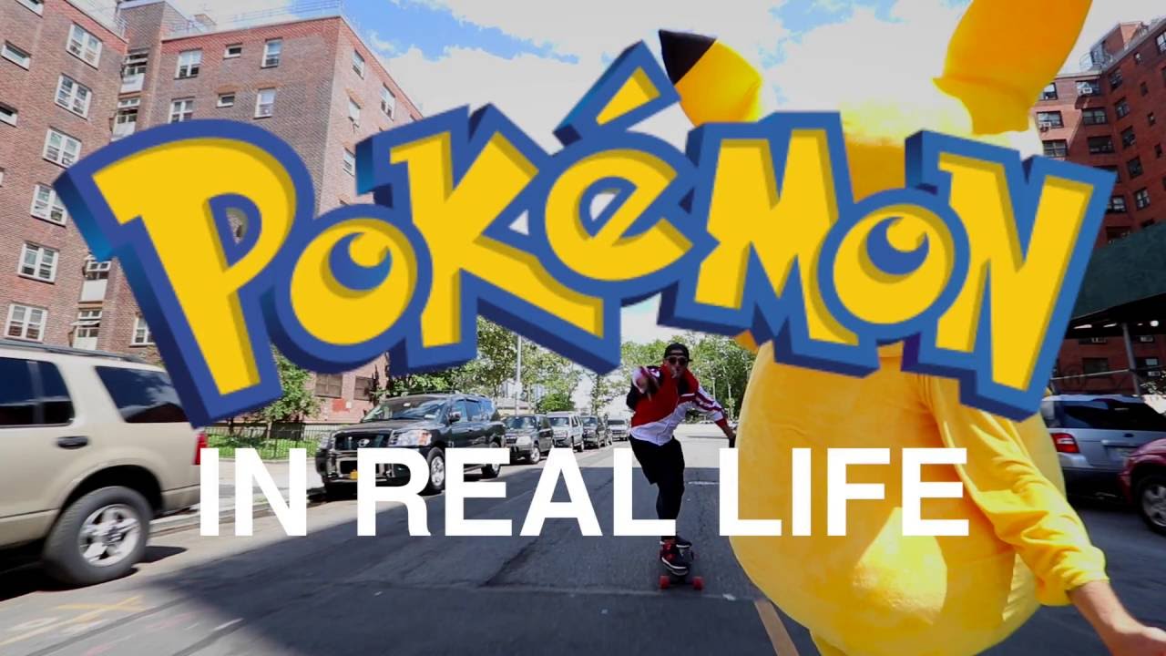 Chasing Pikachu in a Real Life Game of Pokémon Go