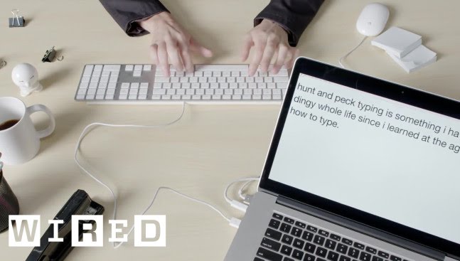 Joe Sabia Demonstrates His Unique Ability to Type 119 Words Per Minute ...