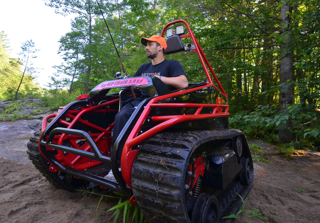 The Ripchair, A High-Powered Tread Wheelchair That Provides Off-Road ...