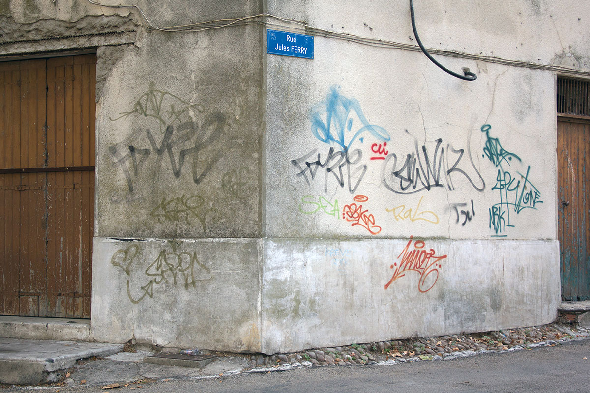 Tag Clouds, An Art Project Where Graffiti Tags Are Painted Over Making ...