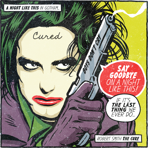 Post-Punk and New Wave Rock Stars Reimagined as DC Comics Supervillains