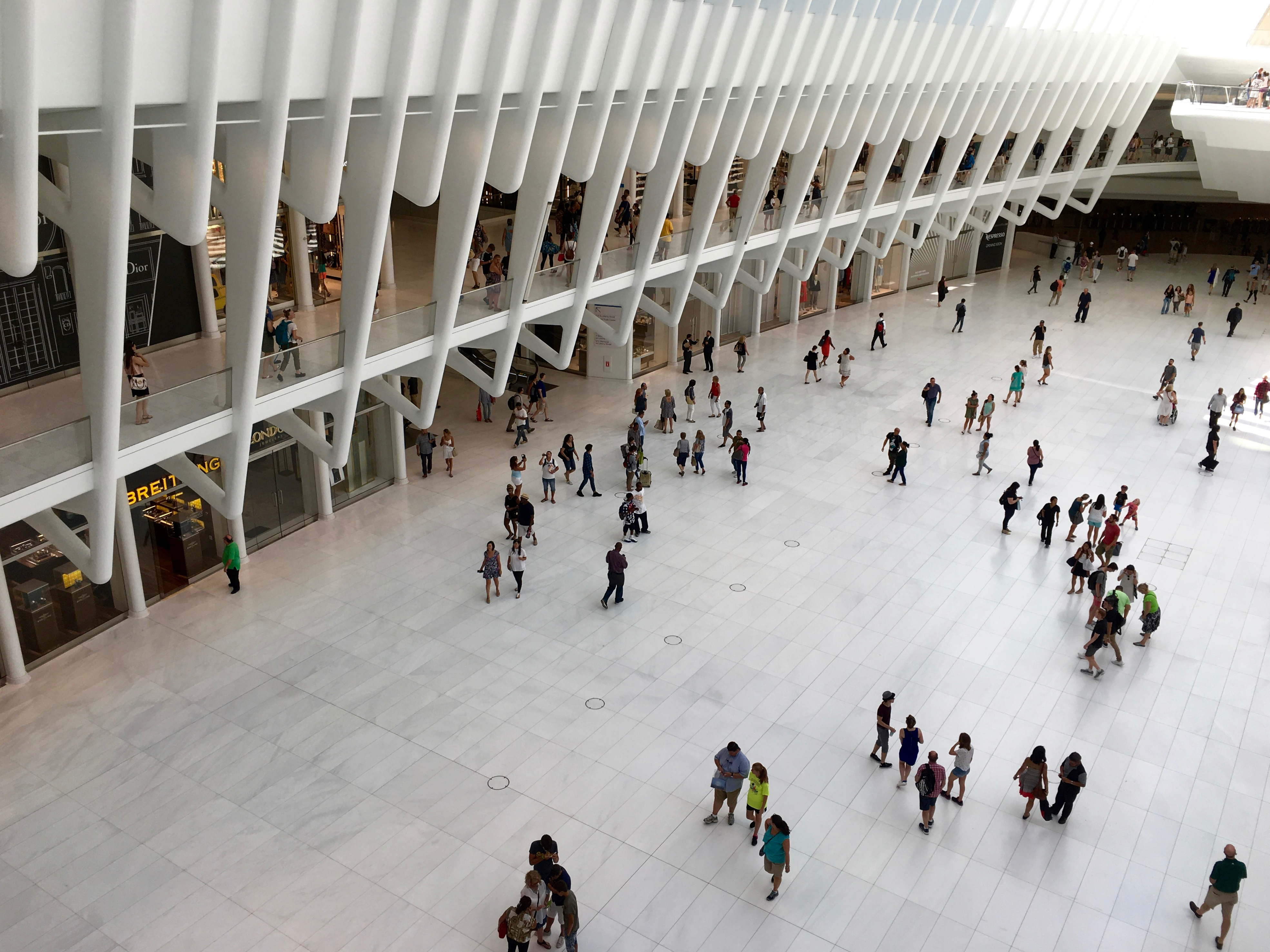 Inside the Beautiful New Oculus at the World Trade Center ...