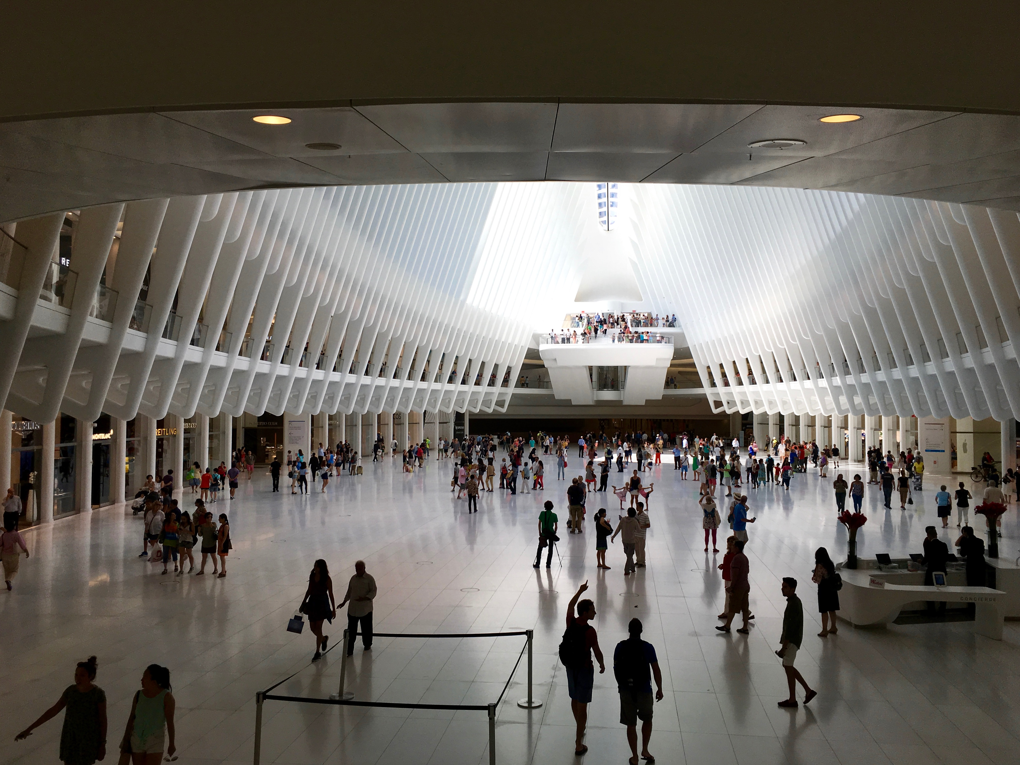 Inside the Beautiful New Oculus at the World Trade Center ...