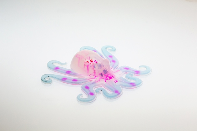 Octobot, The First Autonomous Soft Robot Inspired by Real Octopuses
