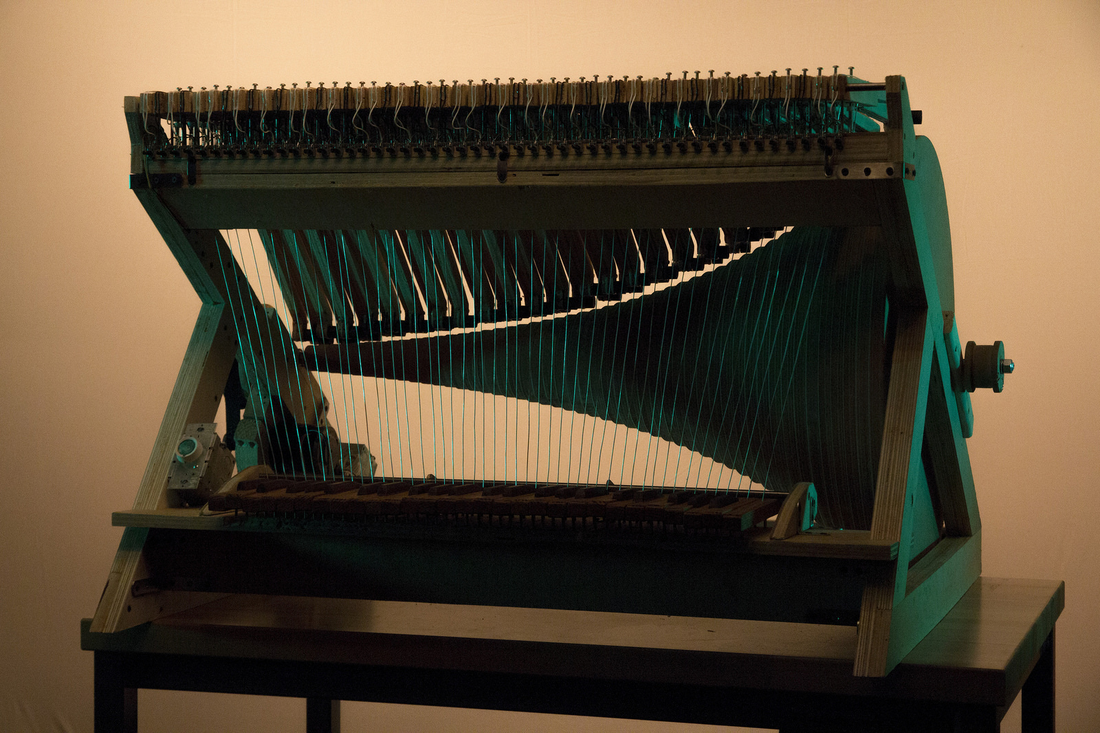 A Remarkable Wooden Organ Built Around Stepper Motors to Create a ...