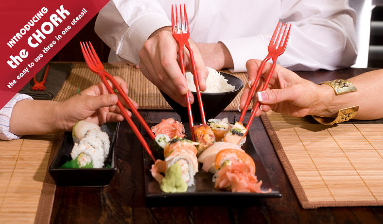 The Chork, A Unique Hybrid Utensil That Provides the Accuracy of ...