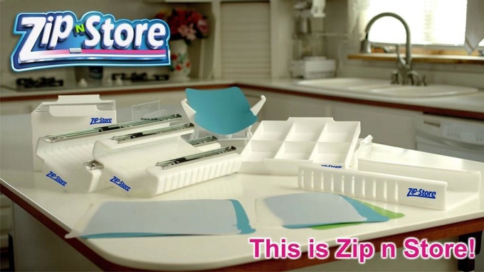 Zip N Store Racks Make It Easy To Organize and Store Food in Resealable ...