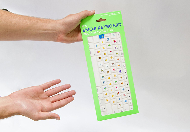 An Emoji Keyboard Cover for Apple MacBooks and Apple Wireless Keyboards