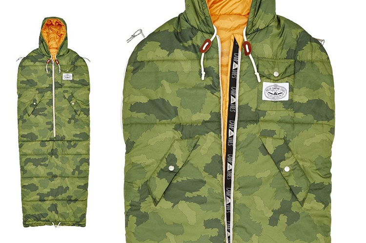 The Napsack, A Wearable Sleeping Bag That Opens Up For Legs and Arms to ...