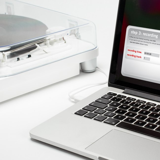 Multi-Color Lighted Turntable Featuring Built-In LEDs That Glow Beneath ...