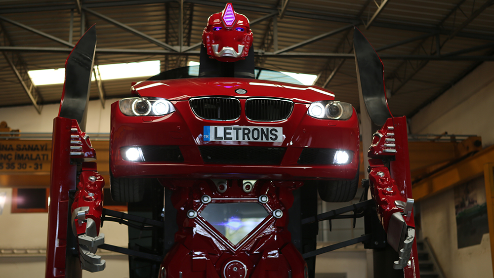 Letrons, A Real Life Transformer That Can Change From a BMW Into a ...