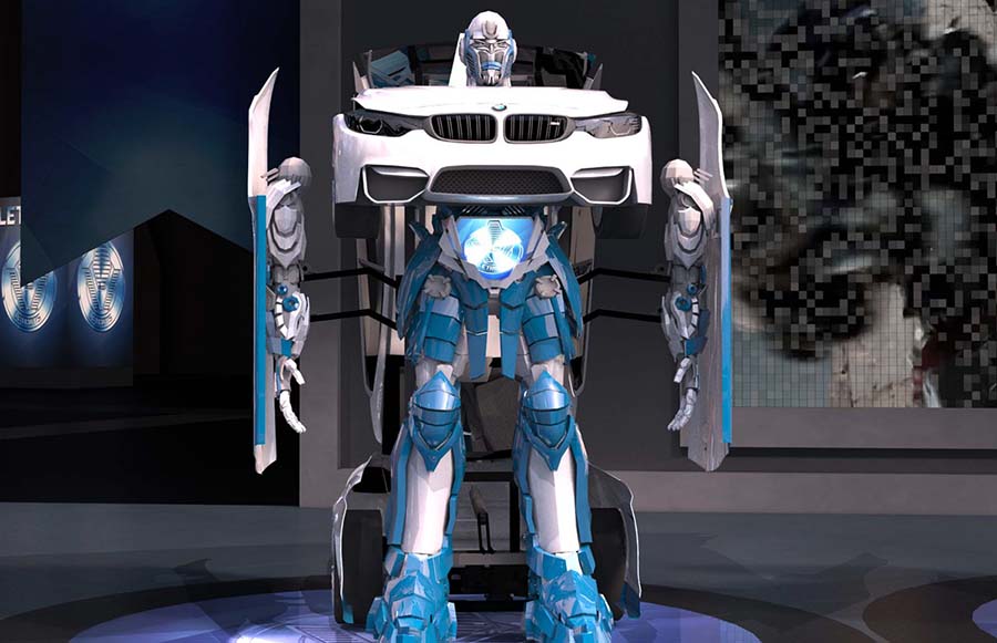 Letrons, A Real Life Transformer That Can Change From a BMW Into a ...