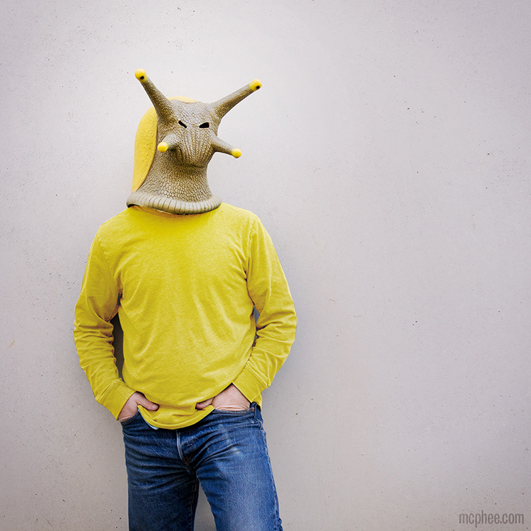 A Realistic-Looking Latex Banana Slug Mask With Posable Feelers by ...