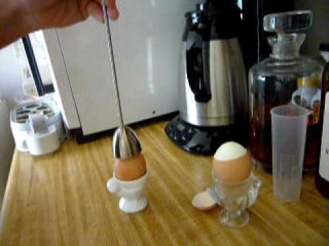 A Demonstration of the Clever German Eggshell Breaker ...