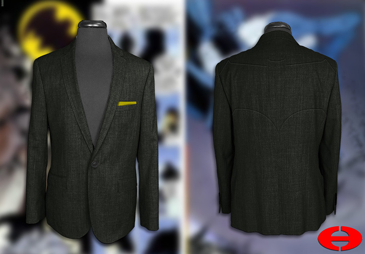 Fashionable DC Comics Justice League Superhero Coats, Jackets, and Blazers