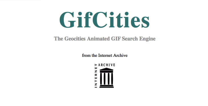 GifCities, A Search Engine Featuring Over 4,500,000 Animated GIFs ...