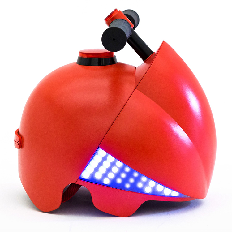 Piggyback Driver, A Racing Helmet With Handlebars That Let Kids to ...