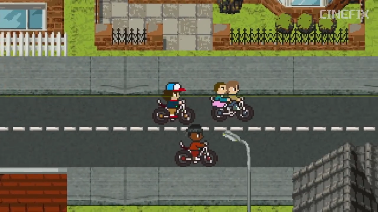 Stranger Things As an 8-Bit Animated Video Game