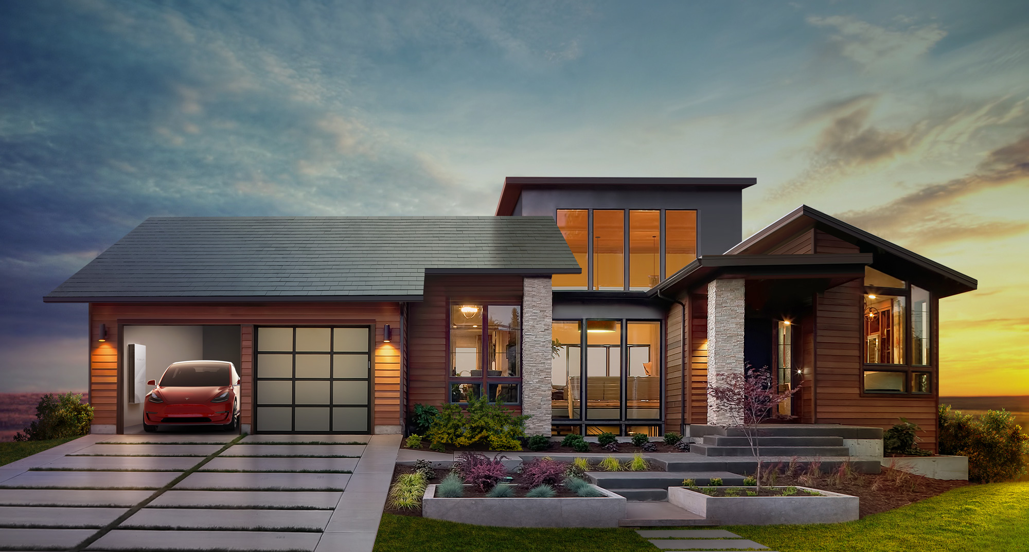 Tesla Announces Solar Roof Tiles and Powerwall 2 to Make Home Solar ...