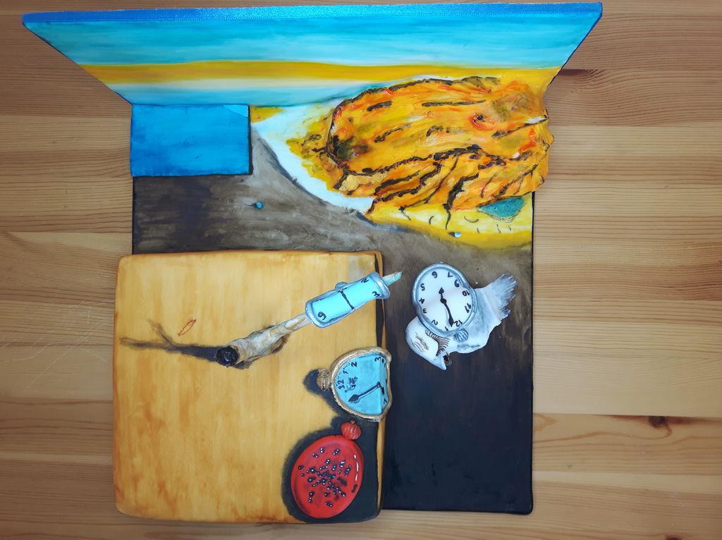 Detailed Instructions For Making a Cake Version of the Iconic Dali ...