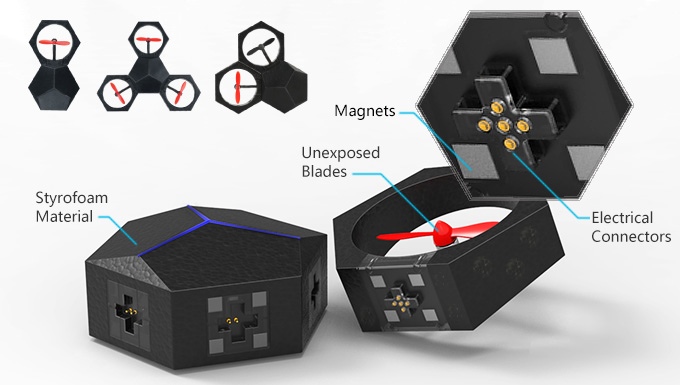 Airblock, A Modular Starter Drone That's Easy to Assemble, Program, and Fly